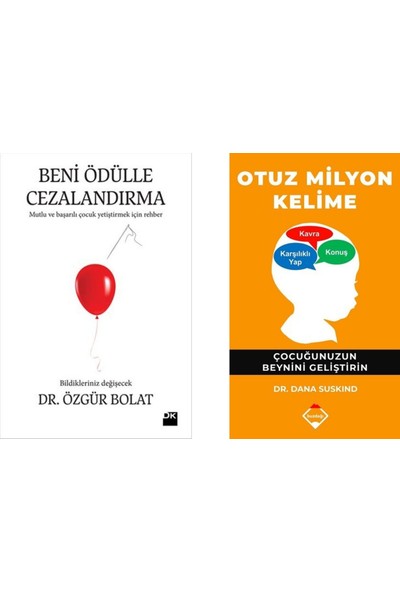 Beni Ödülle Cezalandırma - Otuz Milyon Kelime 2 Kitap Set Beni Ödülle Cezalandırma - Otuz Milyon Kelime 2 Kitap Set
