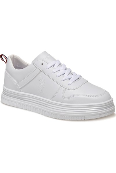 U.s. Polo Assn. Surı 1fx Beyaz Kadın Sneaker