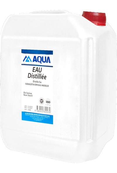 Aqua Distile Su (Saf Su) 5lt Aqua Distile Su (Saf Su) 5lt