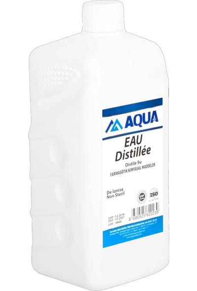 Aqua Distile Su (Saf Su) 1lt Aqua Distile Su (Saf Su) 1lt