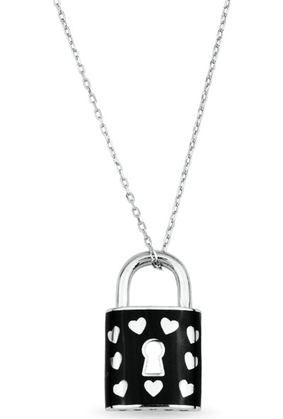 Findia Kalpli Kilit Kolye