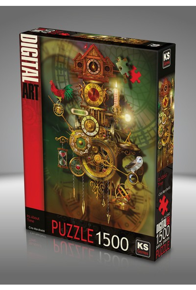 KS Games Its About Time 1500 Parça Puzzle