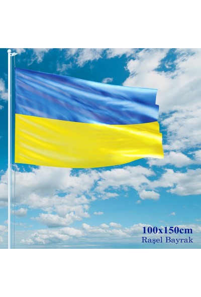 Asilmeydan Ukrayna Bayrağı Raşel Kumaş 100 x 150 cm Asilmeydan Ukrayna Bayrağı Raşel Kumaş 100 x 150 cm