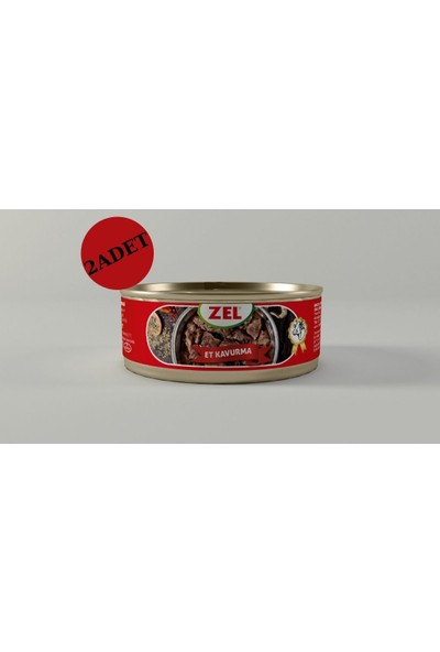 Zel Konserve Et Kavurma 160 gr