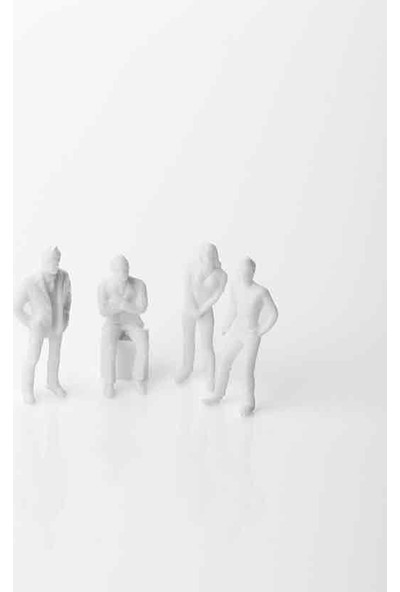 Eshel Maket Beyaz İnsan Figürü 1/75 Ölçek 10'lu