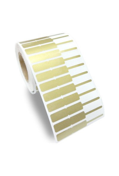 Barcodex 72 x 10 mm Altın Rengi Kuyumcu Etiketi