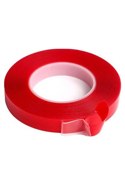 Çetin ticaret Akrilik Şeffaf Süper Güçlü Çift Taraflı Bant 10MMX5M Çetin ticaret Akrilik Şeffaf Süper Güçlü Çift Taraflı Bant 10MMX5M