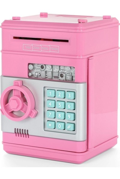 Ulbay Şifreli Kasa Atm Elektronik Kumbara Pembe Ulbay Şifreli Kasa Atm Elektronik Kumbara Pembe