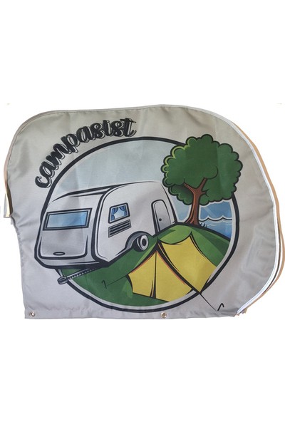 Campasist Ds4 Reflektörlü Tam Boy Karavan Kaplin Koruyucu Örtü