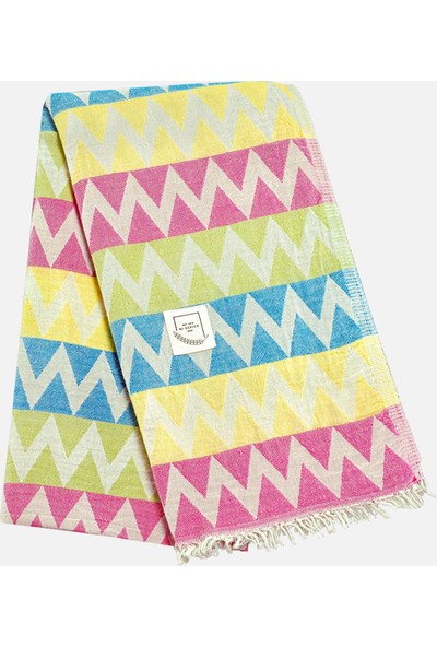 Miespiga Zigzag Peştemal Havlu