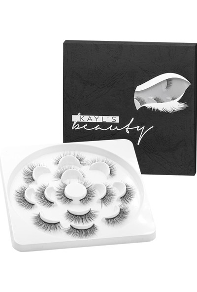 Kayl's Beauty 7'li Miami Ipek Takma Kirpik Kayl's Beauty 7'li Miami Ipek Takma Kirpik