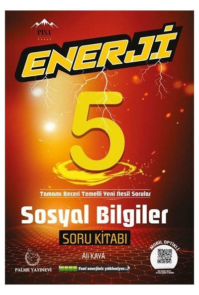 Palme 5. Sınıf Enerji Sosyal Bilgiler Soru Kitabı