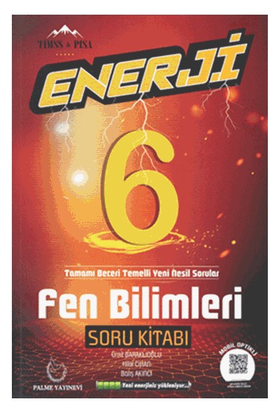 Palme 6. Sınıf Enerji Fen Bilimleri Soru Kitabı
