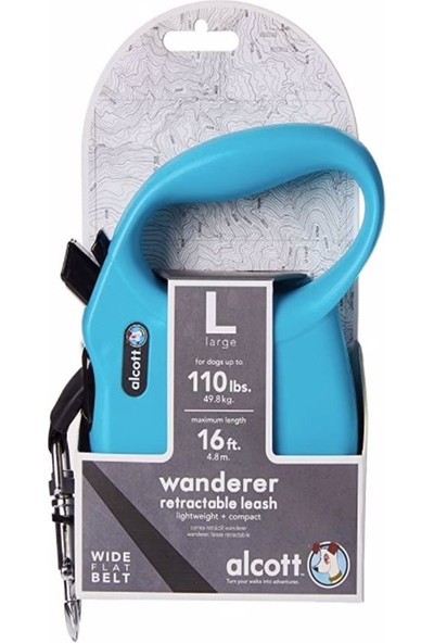 Alcott Alcotes Alcott Wanderer Otomatik Sevk Kayışı 5 M. 50 Kg. Large Mavi