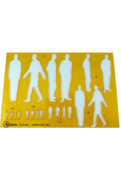 Artscholar İnsan Figürü Şablonu EH5501 Artscholar İnsan Figürü Şablonu EH5501