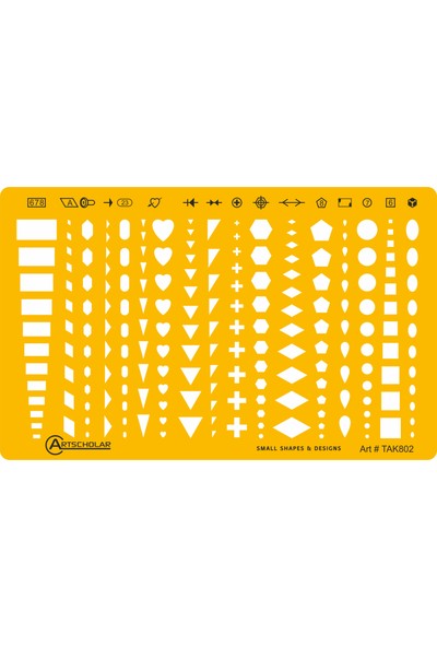 Artscholar Takı Tasarım Şablonu TAK802