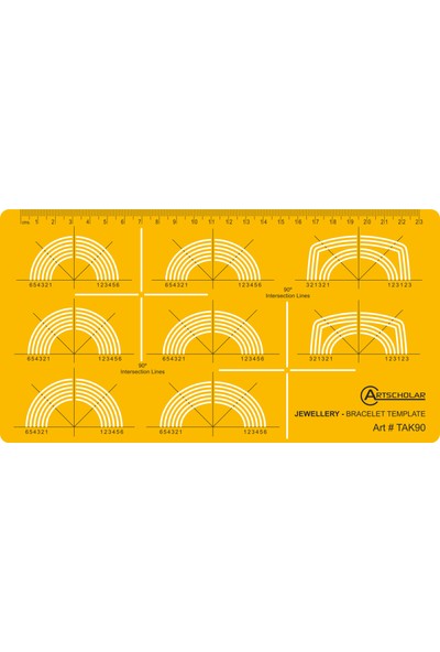 Artscholar Takı Tasarım Şablonu TAK90