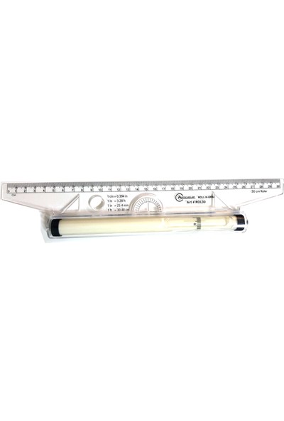 Artscholar Rulo Makaralı Cetvel 30 cm ROL30 Artscholar Rulo Makaralı Cetvel 30 cm ROL30
