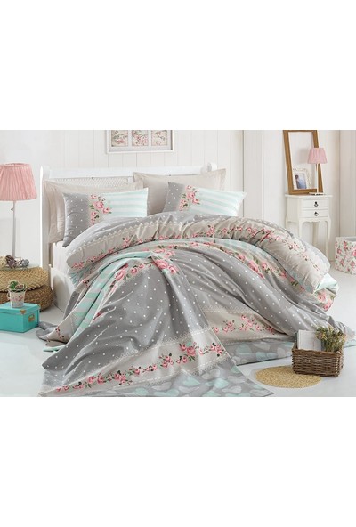 Cotton Life Çift Kişilik Nevresim Takımı Venessa Vizon