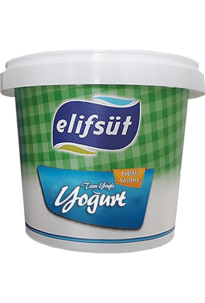 Elif Süt Doğal Yağlı Süzme Yoğurt 5 Kğ Elif Süt Doğal Yağlı Süzme Yoğurt 5 Kğ