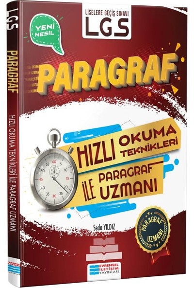 Evrensel İletişim 8. Sınıf LGS Hızlı Okuma Teknikleri İle Paragraf Uzmanı