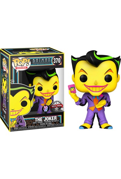 Funko Pop Black Light Joker Exclusive Figür Funko Pop Black Light Joker Exclusive Figür