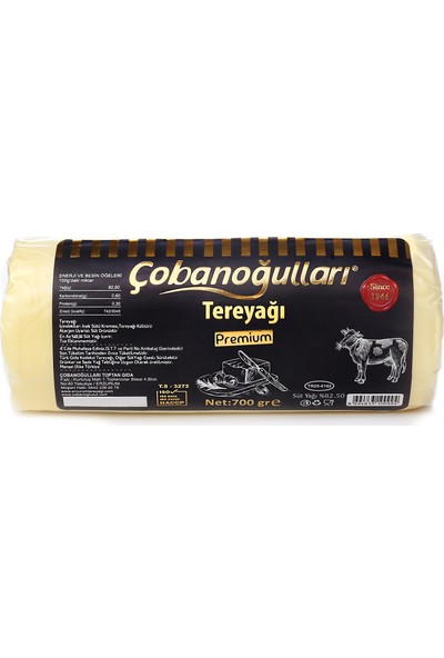 Çoban Oğulları Erzurum Premium Tereyağı (700GR) Çoban Oğulları Erzurum Premium Tereyağı (700GR)