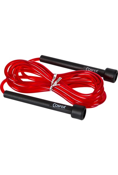 Cosfer CSFLS3115K Şeffaf Atlama Ipi - Kırmızı