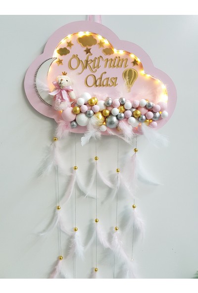 Baby Design Bulut Bubble Pembe Bebek Kapı Süsü Baby Design Bulut Bubble Pembe Bebek Kapı Süsü