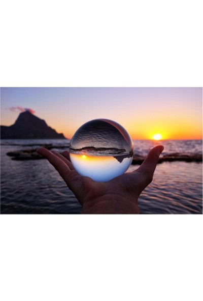 Tekiner Cam Fotoğrafçılık Küresi 60 mm Kristal Cam Küre Tekiner Cam Fotoğrafçılık Küresi 60 mm Kristal Cam Küre