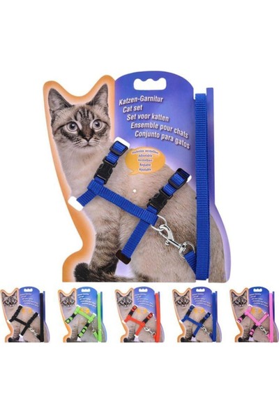 Technosmart Kedi Göğüs Tasması ve Gezdirme Seti