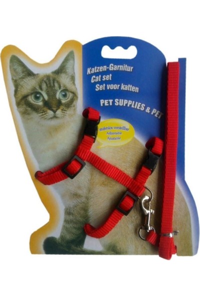 Technosmart Kedi Göğüs Tasması ve Gezdirme Seti Technosmart Kedi Göğüs Tasması ve Gezdirme Seti