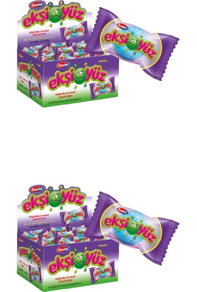 Saadet Ekşiyüz Böğürtlen Aromalı Sakız 350 gr x 2'li Saadet Ekşiyüz Böğürtlen Aromalı Sakız 350 gr x 2'li
