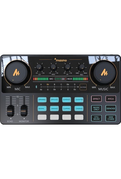 First Sourcer Maono AU-AM200 4 Kanallı Ses Mikseri (Yurt Dışından)