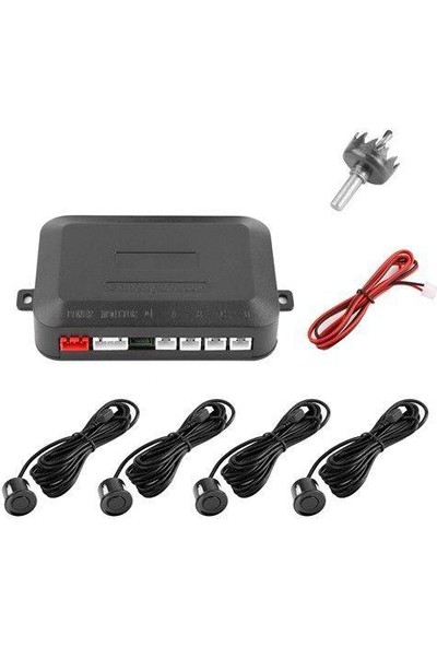 Unikum Mitsubishi Carisma Dijital Ekranlı Araç Park Sensörü Ses Ikazlı Siyah Renk