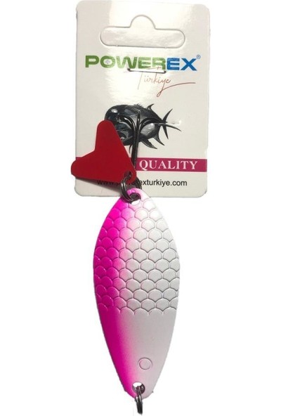 Powerex Shadow 24 gr 7 cm Pink/white Metal Kaşık MOD.157 Powerex Shadow 24 gr 7 cm Pink/white Metal Kaşık MOD.157