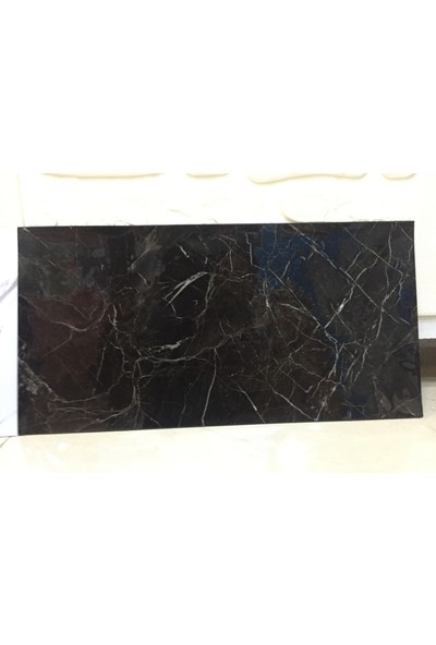 Renkli Duvarlar Yapışkanlı Siyah Mermer Desen 1 Adet 30X60 cm Zemin Duvar Döşeme Paneli Renkli Duvarlar Yapışkanlı Siyah Mermer Desen 1 Adet 30X60 cm Zemin Duvar Döşeme Paneli