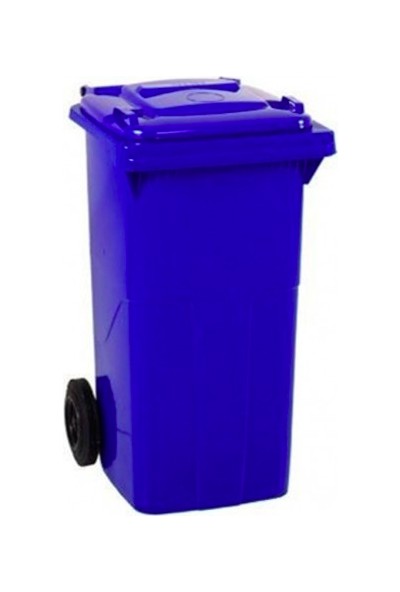 Aqua Çöp Konteynırı 240 lt Mavi