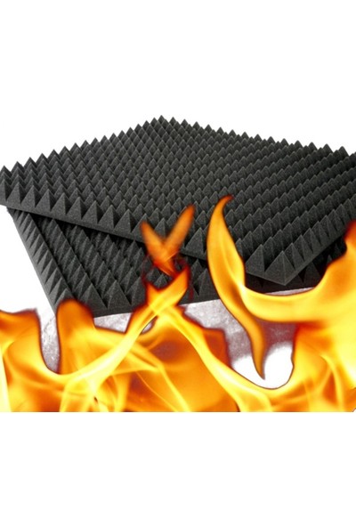 Desibel Akustik Yanmaz Piramit Sünger 50/60 Dns Alev Almaz Desibel Akustik Yanmaz Piramit Sünger 50/60 Dns Alev Almaz