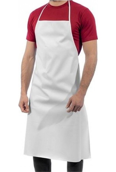 Ağca Pvc Askılı Önlük , Su Geçirmez Önlük, Kasap Önlüğü