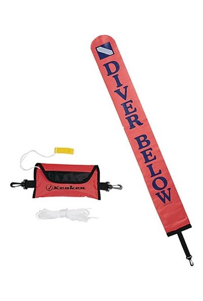 Kraken Şamandıra Deko Prodeco, Turuncu, Ipli, Çantalı