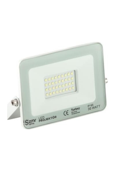 Zmr 30 W Slım LED Projektör 6500K Beyaz Işık Zmr 30 W Slım LED Projektör 6500K Beyaz Işık