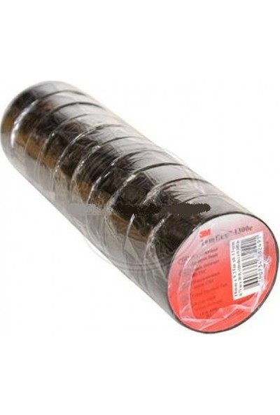 3m Elektrik Bantı Izole Bant -Siyah- 10 Adet 3m Elektrik Bantı Izole Bant -Siyah- 10 Adet