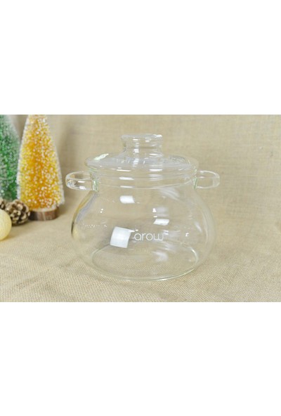 Arow Borosilikat Cam Tencere 2,5 lt