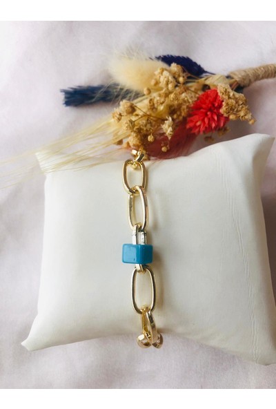 Bioaksesuar Kadın Gold Renk Kararmaz Çelik Bileklik Bioaksesuar Kadın Gold Renk Kararmaz Çelik Bileklik