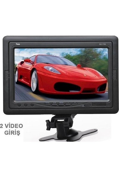 Twogo Monitör 7 Hd Çift Girişli GO-1710 Twogo Monitör 7 Hd Çift Girişli GO-1710