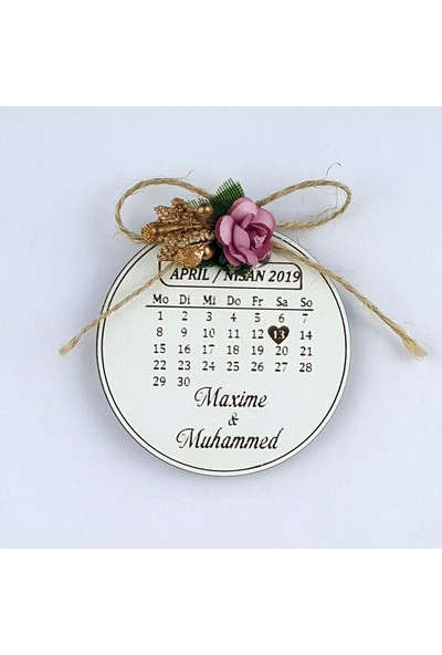 Anı Nikah Şekeri Ahşap Lazer Magnet 50 Adet SLK-113 Anı Nikah Şekeri Ahşap Lazer Magnet 50 Adet SLK-113