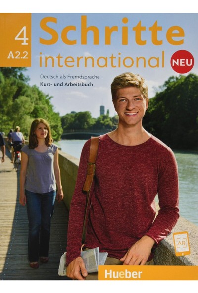 Schritte International Neu 4. A2.2 Kurs Und Arbeitsbuch + Cd-Rom + Ar Teknolojisi ile Kolay Öğrenme