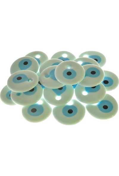 Hd Marketim Hdmarketim 10ADET 5cm Beyaz Ağaç Süsleme Dekorsüsleme Nazar Boncuğu Delikli Nazarlık Cam Hd Marketim Hdmarketim 10ADET 5cm Beyaz Ağaç Süsleme Dekorsüsleme Nazar Boncuğu Delikli Nazarlık Cam