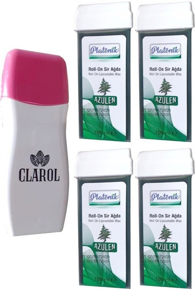 Clarol Waax Sir Ağda Seti-4 Adet Kartuş Ağda Clarol Waax Sir Ağda Seti-4 Adet Kartuş Ağda